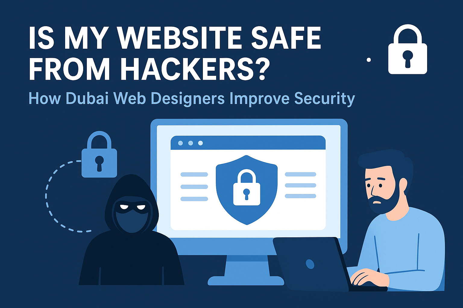 Is My Website Safe from Hackers? How Dubai Web Designers Improve Security