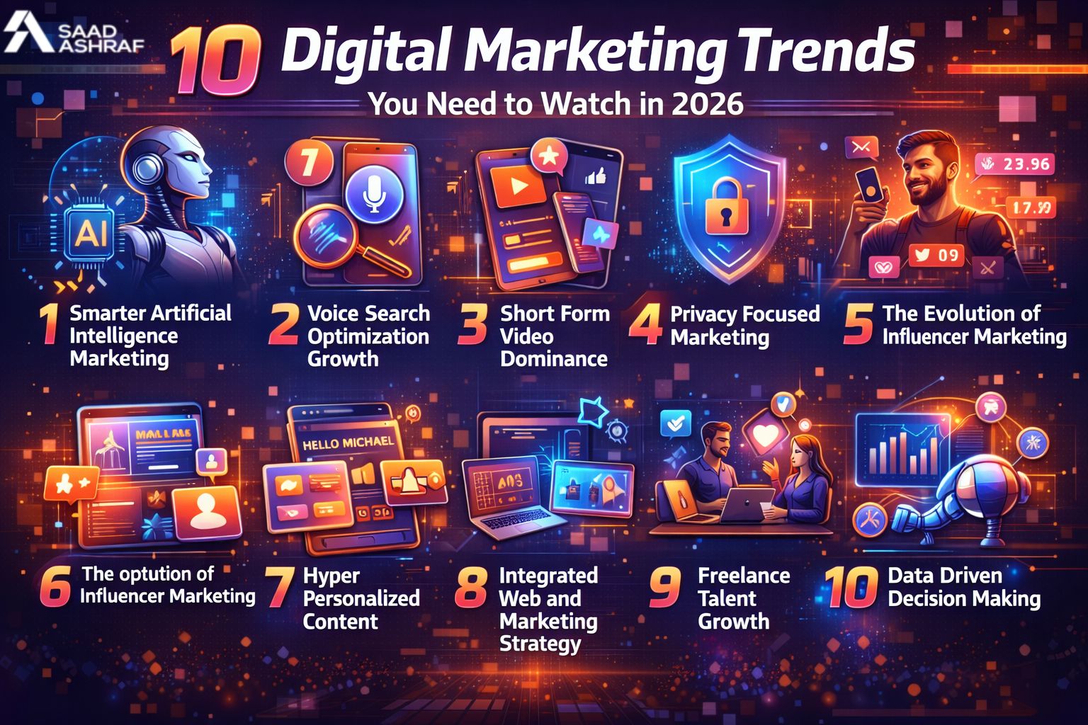 10 Digital Marketing Trends You Need to Watch in 2026